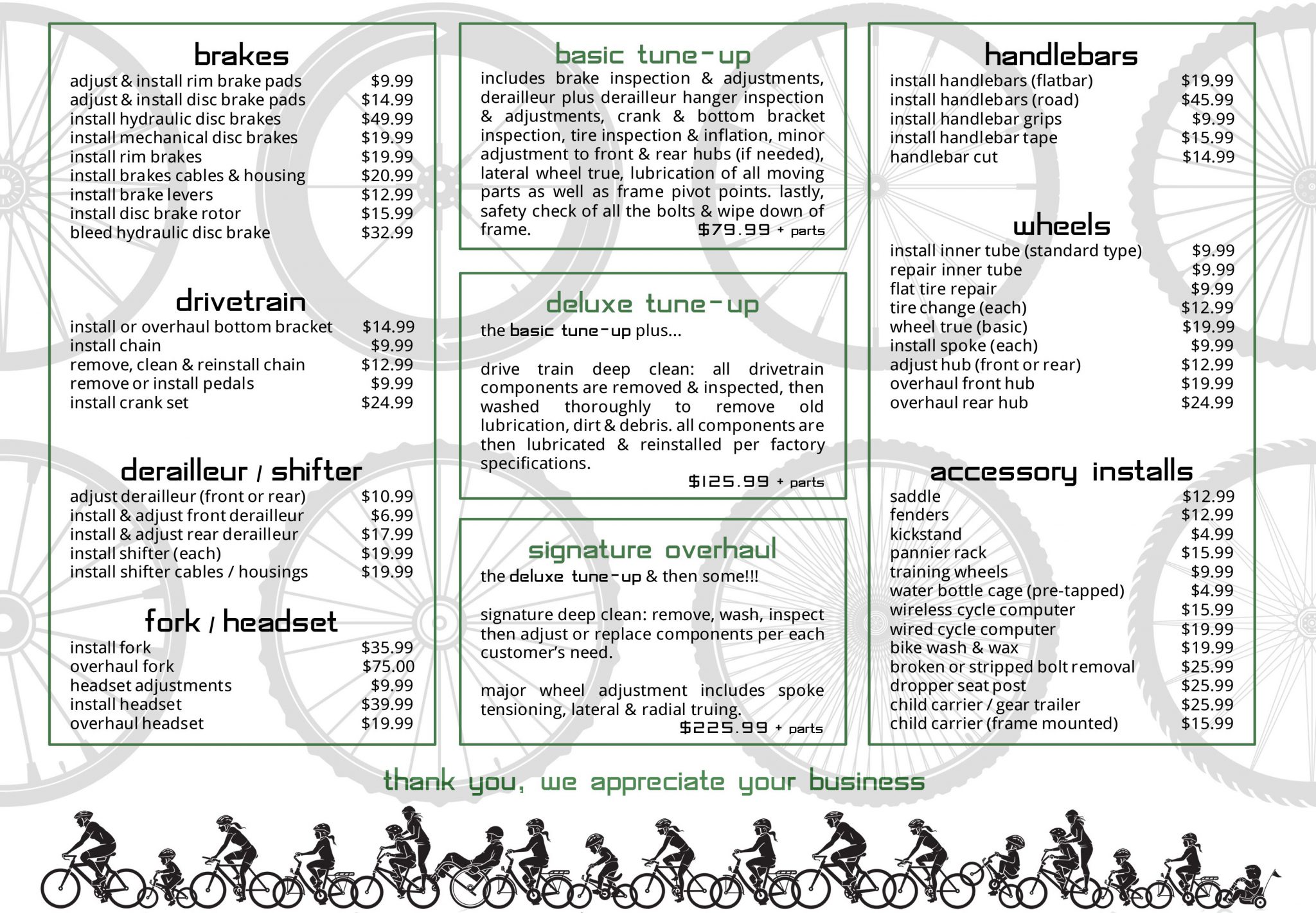 Services – Outland Bike